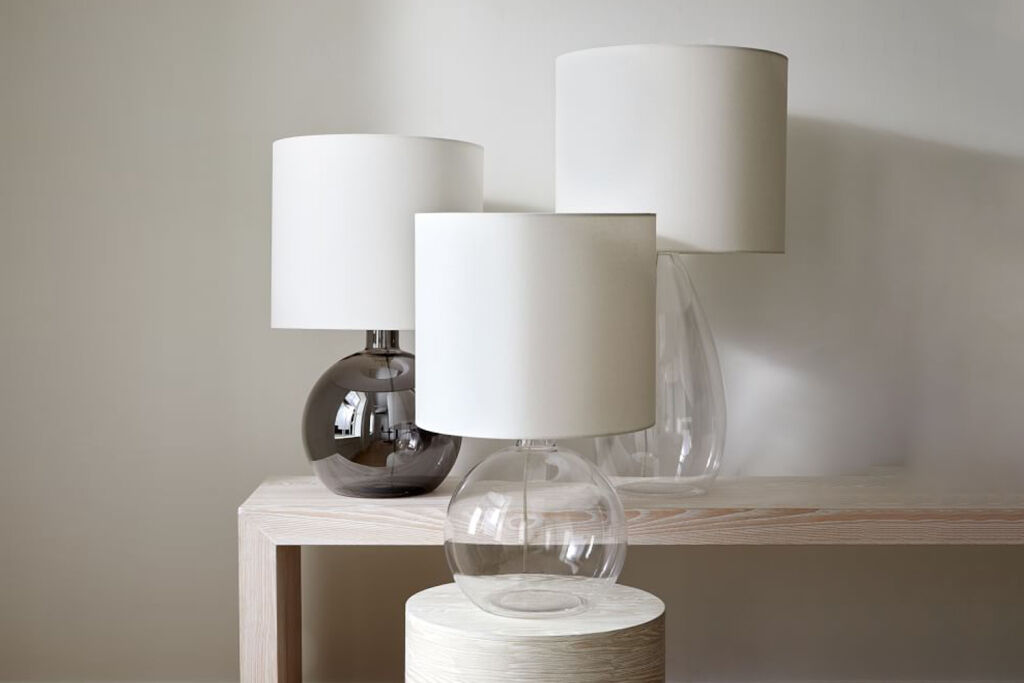 10 Easy Pieces: Glass Table Lamps - Remodelista