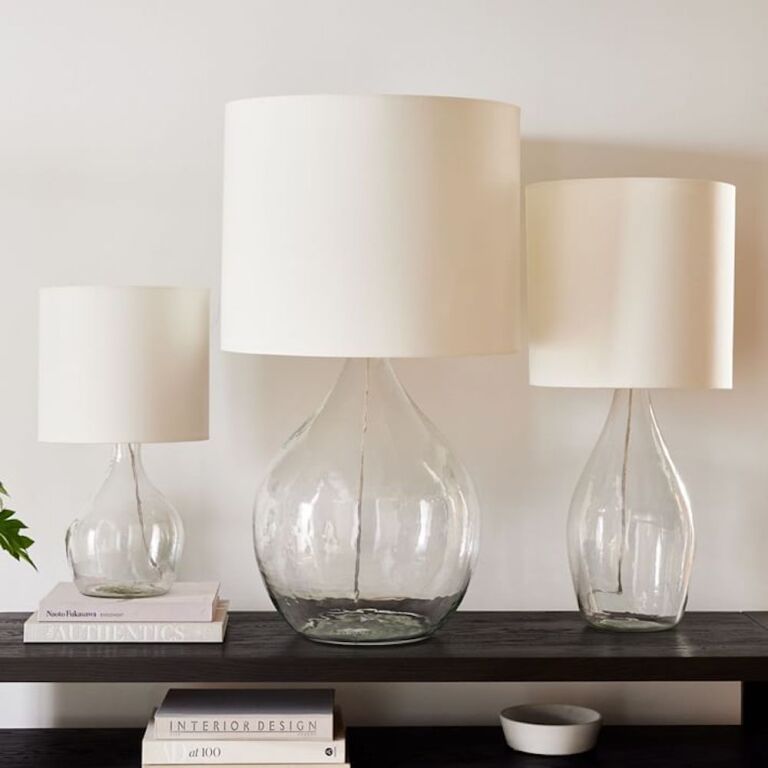 10 Easy Pieces: Glass Table Lamps - Remodelista