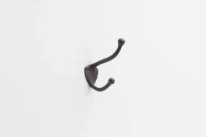 10 Easy Pieces: Black Coat Hooks - Remodelista