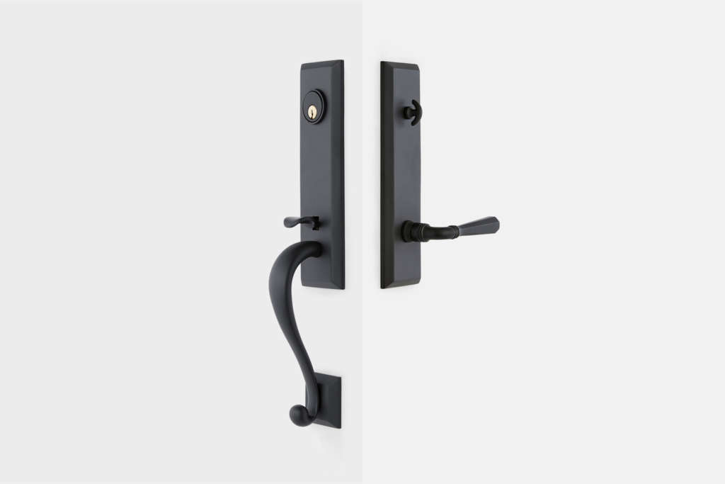 10 Easy Pieces: Thumb Latch Front Door Entry Sets - Remodelista