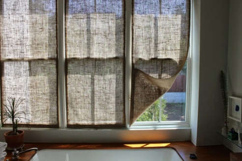 The Shingled House DIY: Easy Burlap Shades (for Less Than $20 Each ...