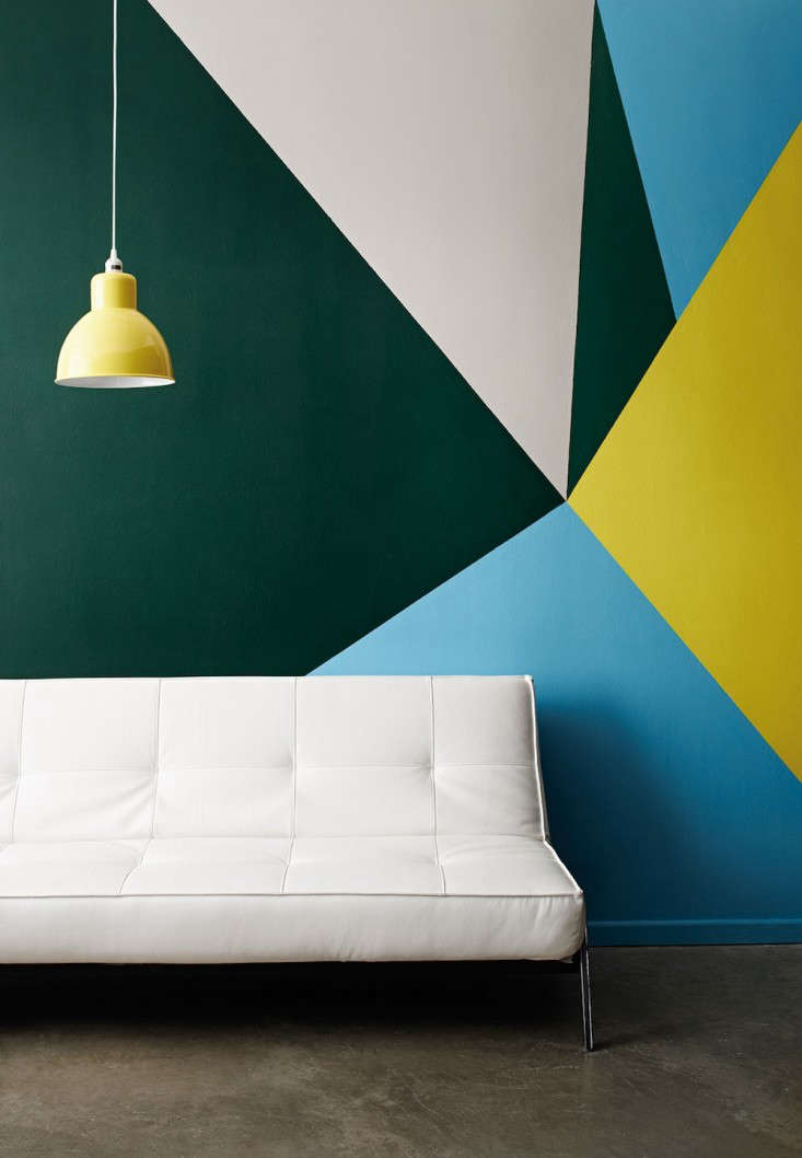 Go Big or Go Home: 10 Geometric Painted Walls - Remodelista