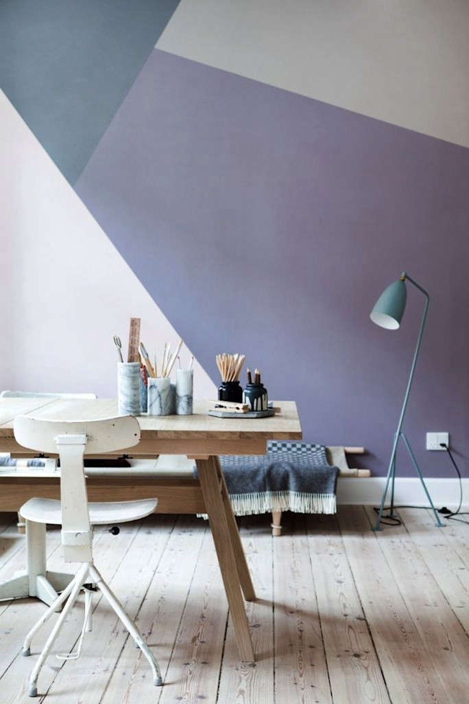 Go Big or Go Home: 10 Geometric Painted Walls - Remodelista