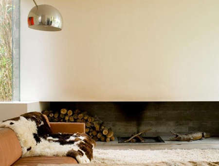 Architect Visit: Minimalist Fireplace Roundup - Remodelista