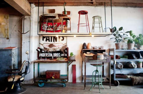 The Shop Downstairs: Beam & Anchor in Portland, OR - Remodelista