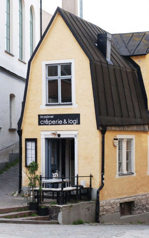 A Modern-Day Creperie in a Medieval Scandinavian City - Remodelista