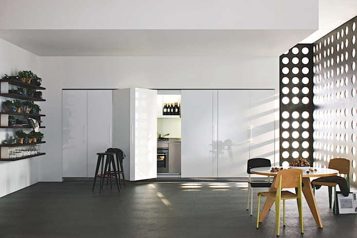 Disappearing Act: 15 Minimalist Hidden Kitchens - Remodelista
