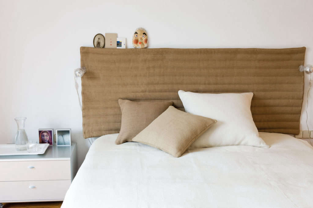 A Headboard from the Doyenne of Handmade Rugs - Remodelista