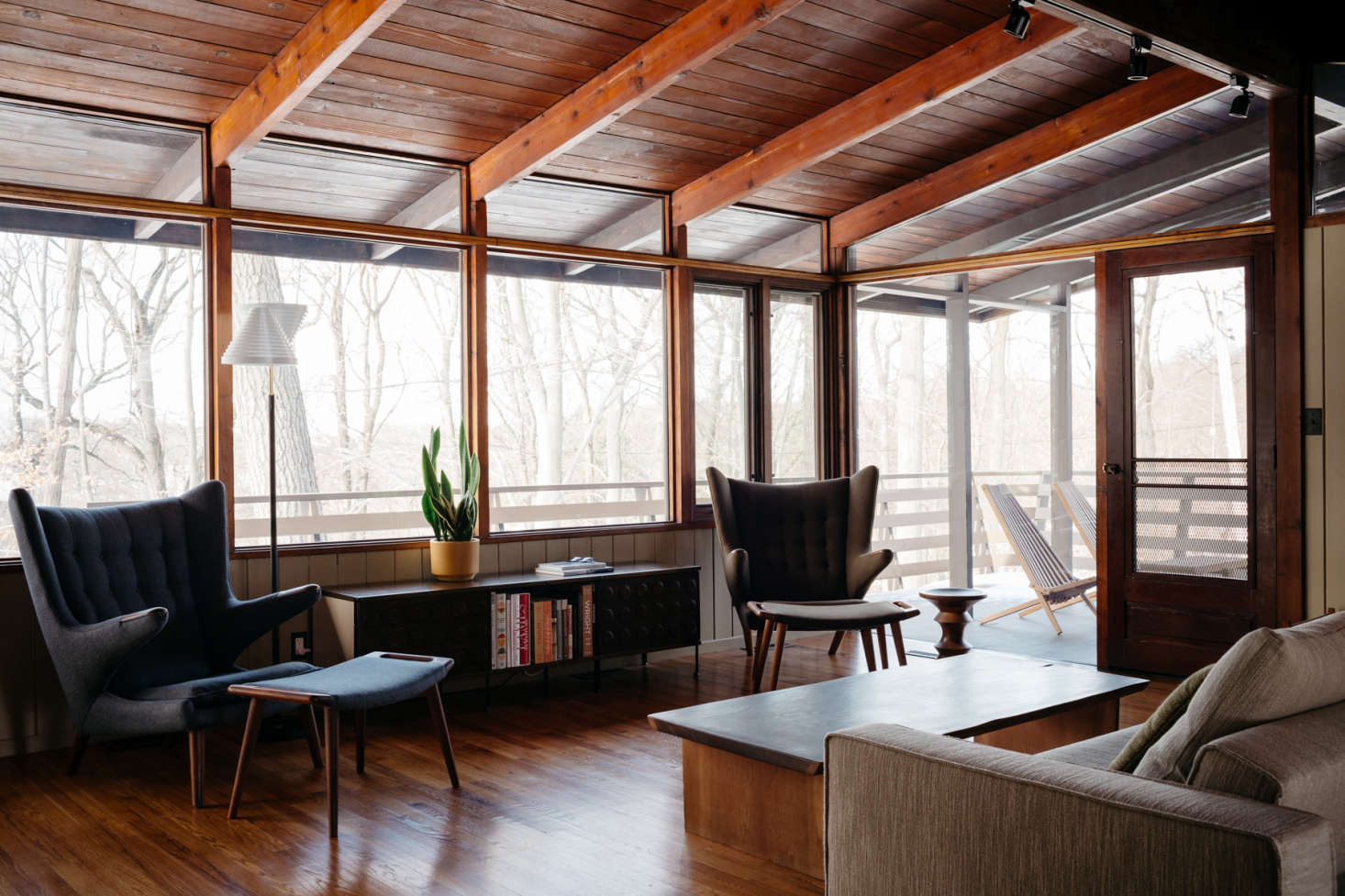 The Wood House: A Midcentury Work in Progress in Westchester - Remodelista