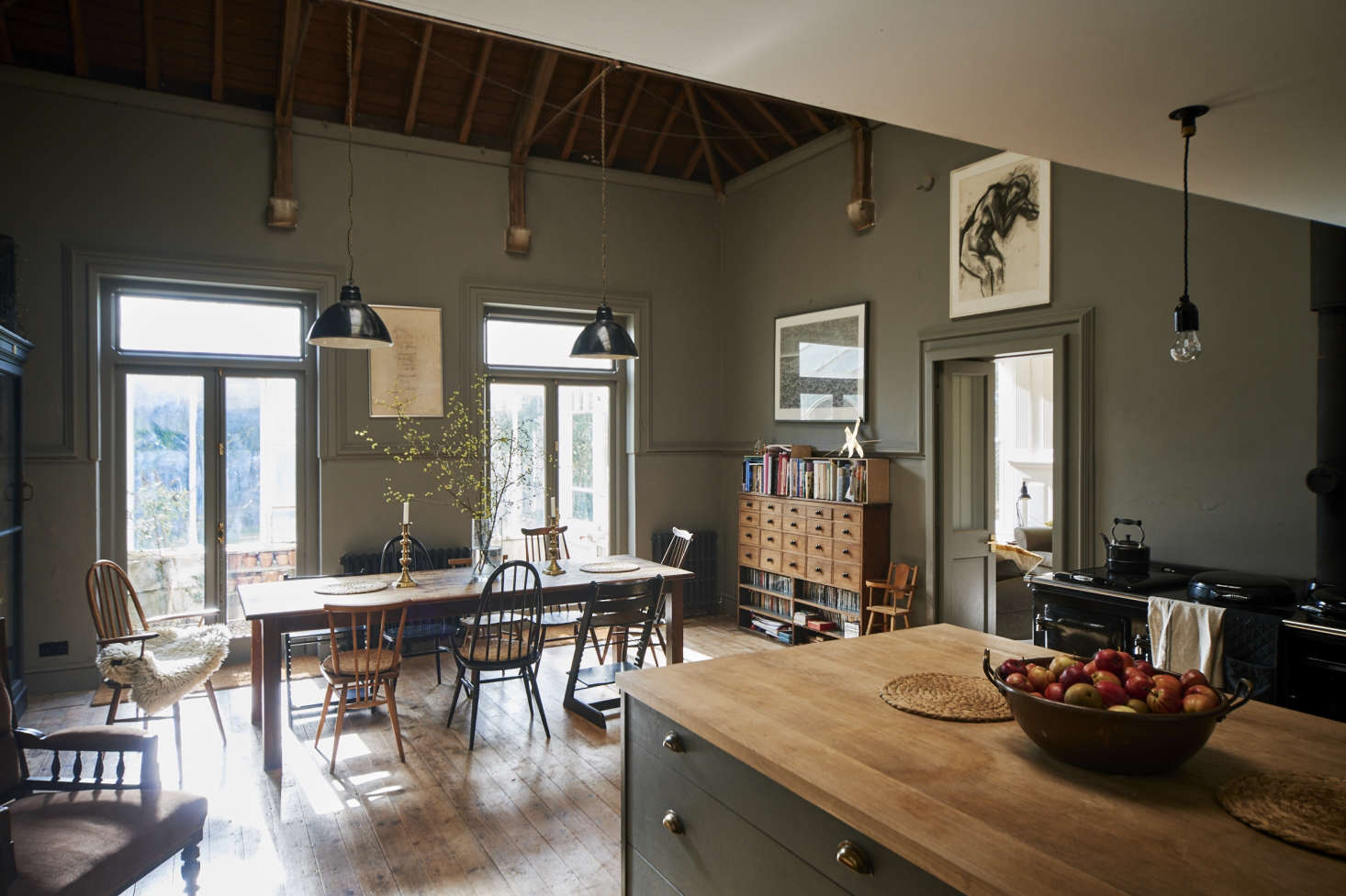 Kitchen of the Week: A Kitchen in a Rescued Billiard Hall, London ...