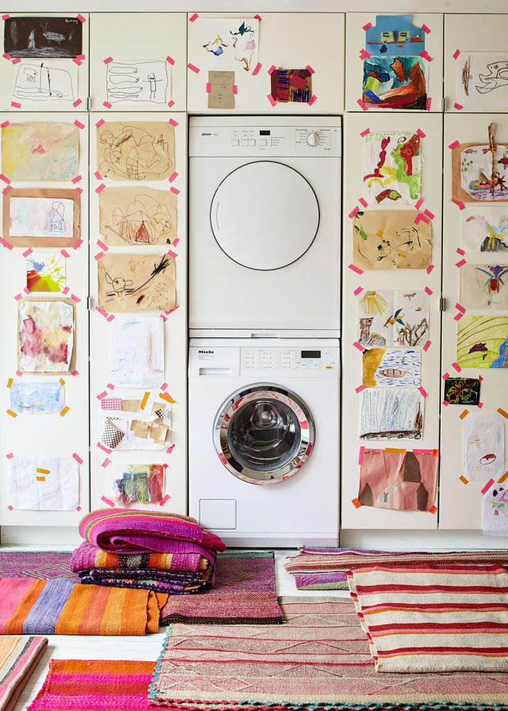 5 Quick Fixes: Clever Camouflage for the Washer/Dryer - Remodelista