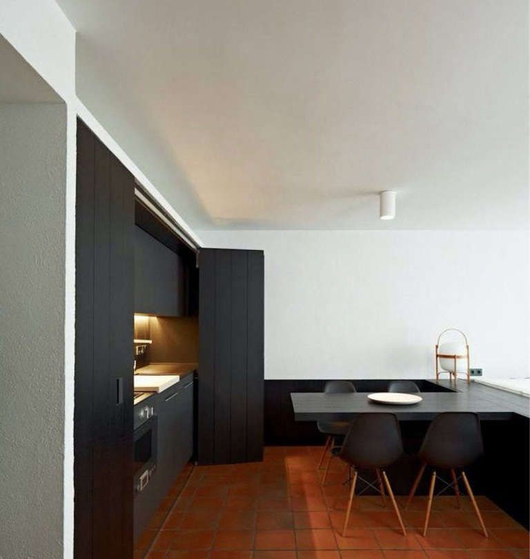 Disappearing Act: 15 Minimalist Hidden Kitchens - Remodelista