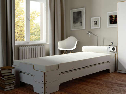 Stackable Guest Beds for Small Spaces: Rolf Heide’s Stapelliege ...