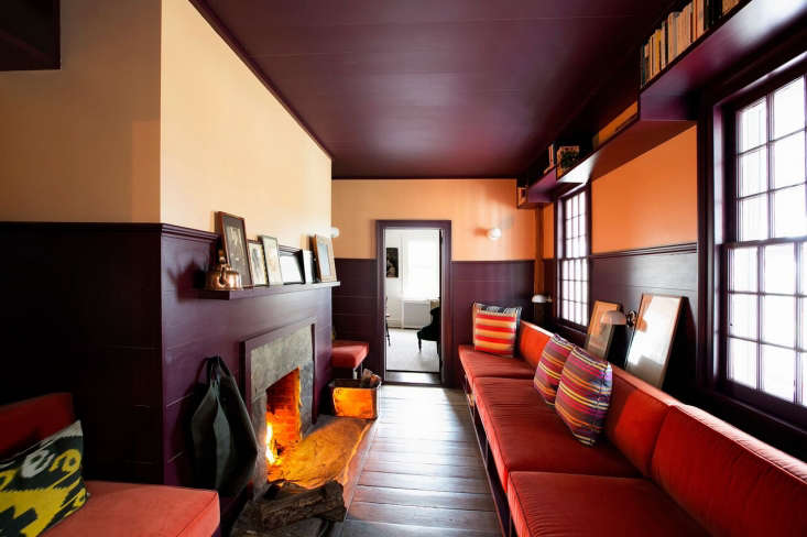 Bold Color in a Connecticut Country House - Remodelista