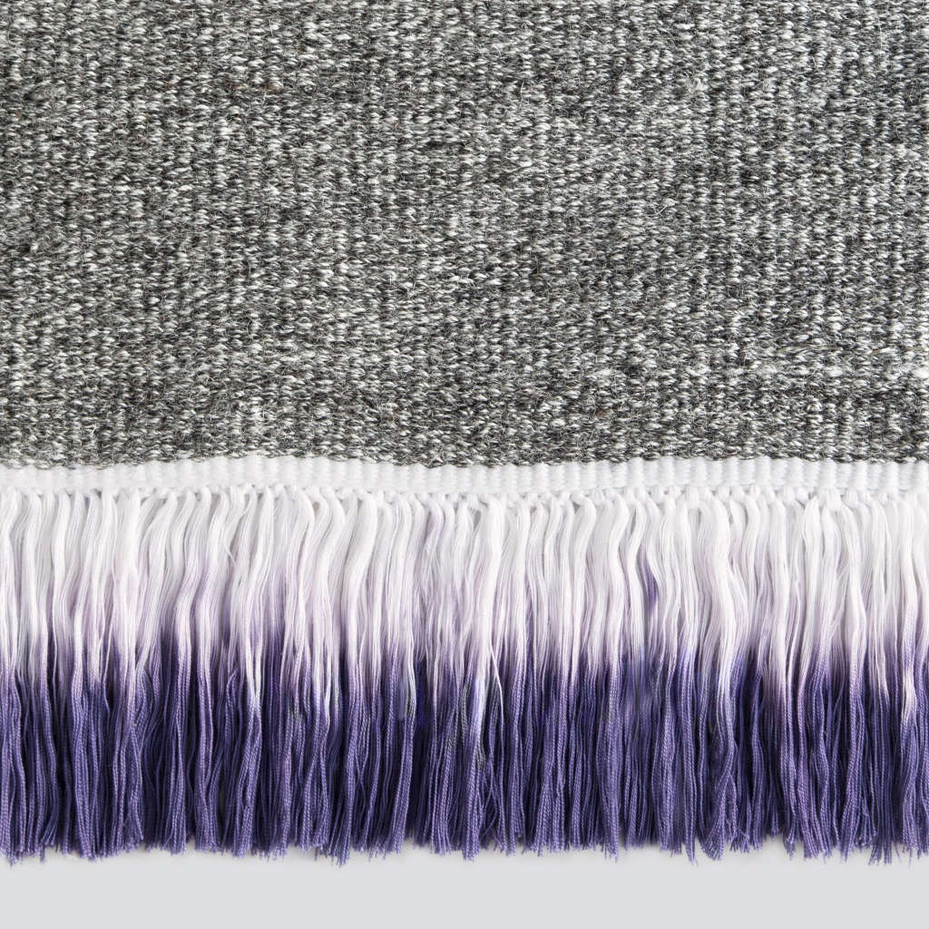 Dip-Dyed Fringe Rugs from Sweden - Remodelista