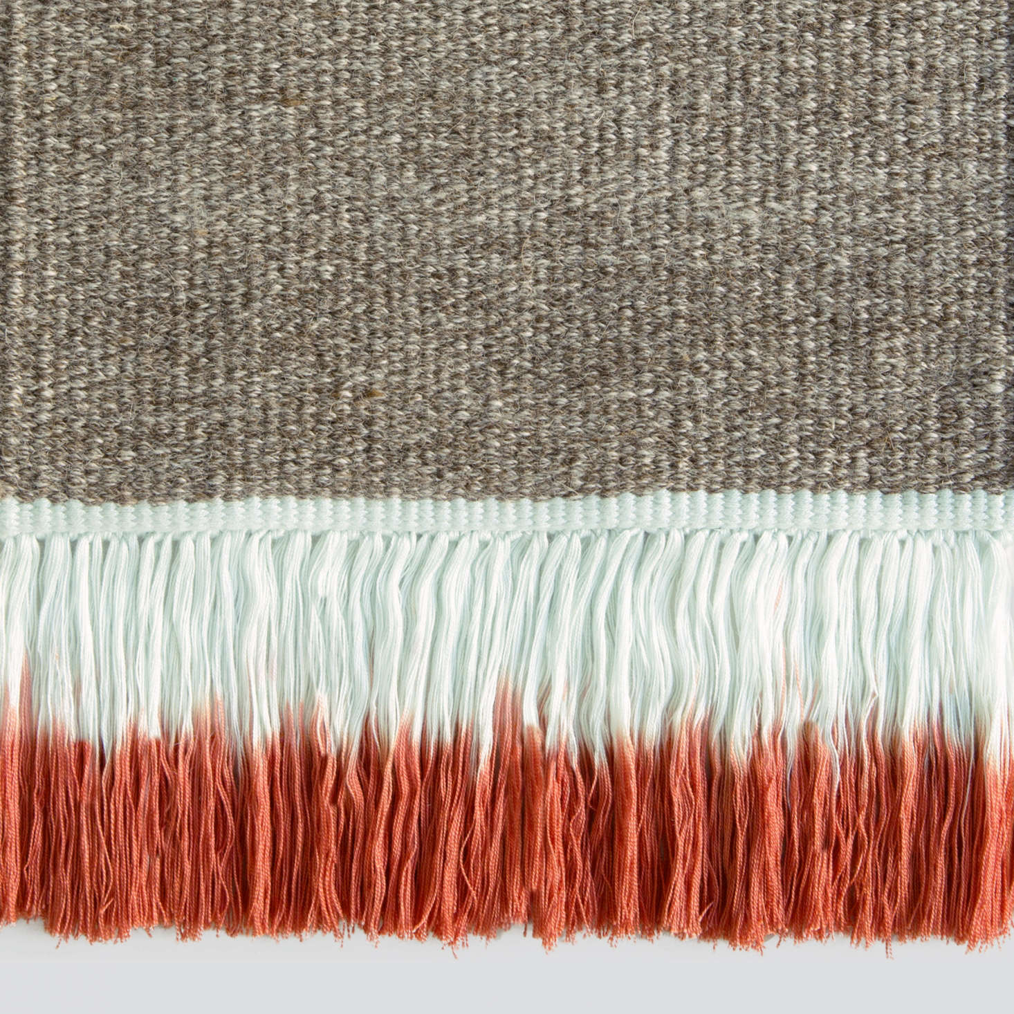 Dip-Dyed Fringe Rugs from Sweden - Remodelista