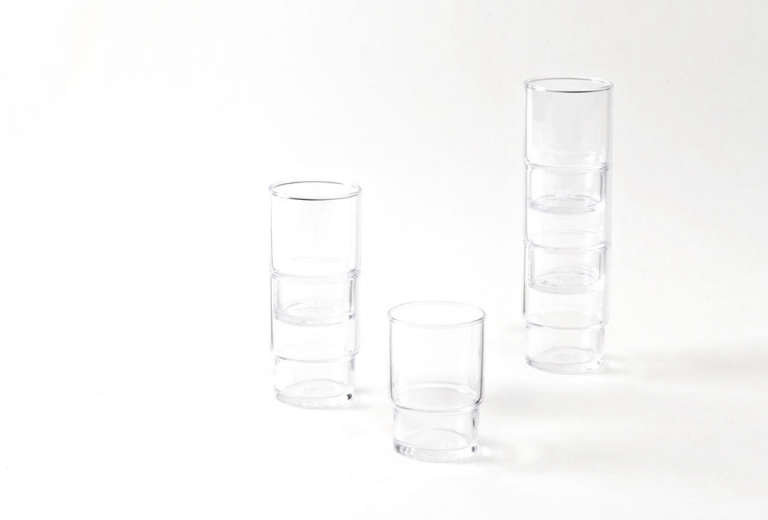 10 Easy Pieces: Space-Saving Stackable Drinking Glasses - Remodelista