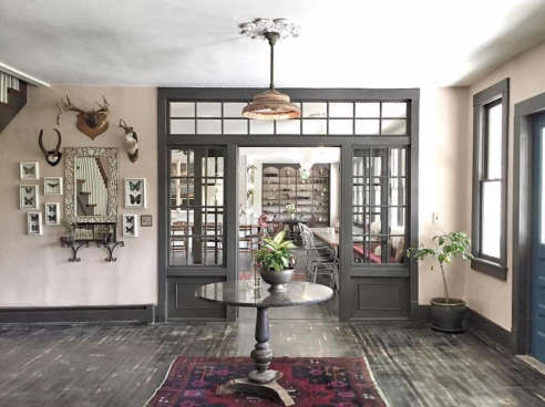 Bohemian Mastermix: Foxfire Mountain House in the Catskills - Remodelista