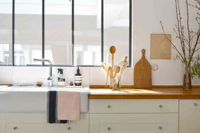 Steal This Look: A Sunny Ikea Kitchen in the Marais - Remodelista