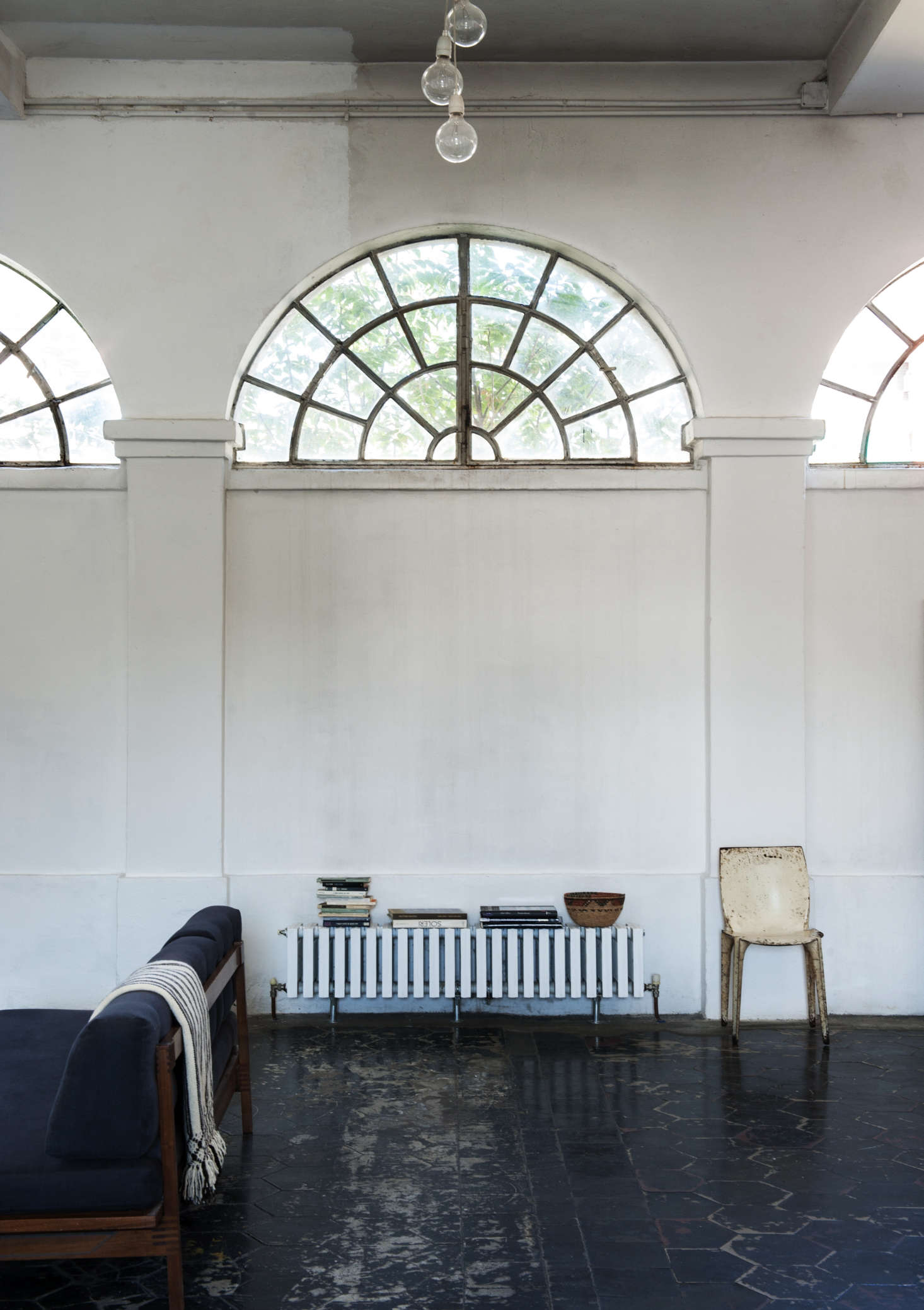 A Romantic/Industrial Milan Loft for a Bohemian Design Duo - Remodelista