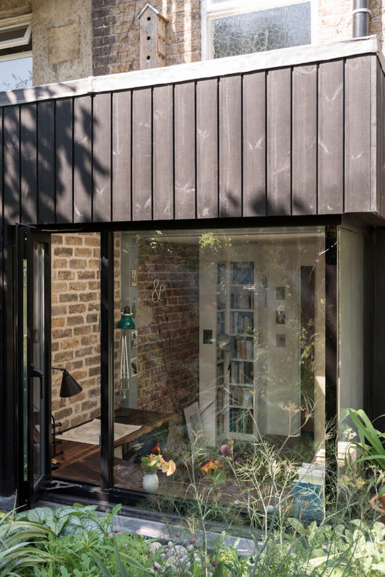 A Light-Filled Writing Studio (plus Outdoor Shower) for a London Author ...