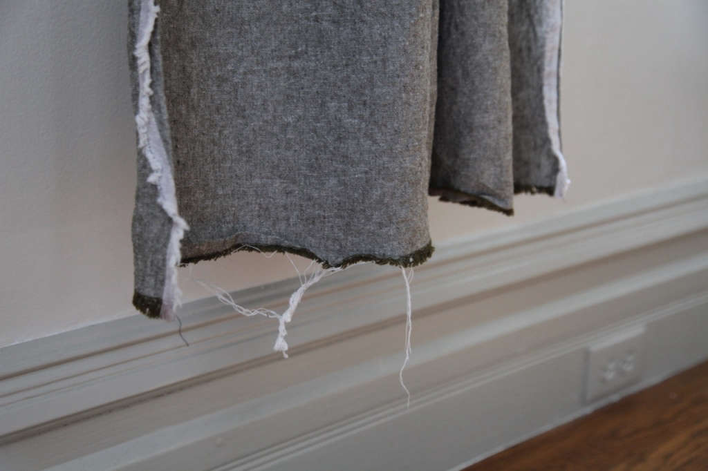 DIY: Raw-Edge Linen Curtains, Budget Edition - Remodelista