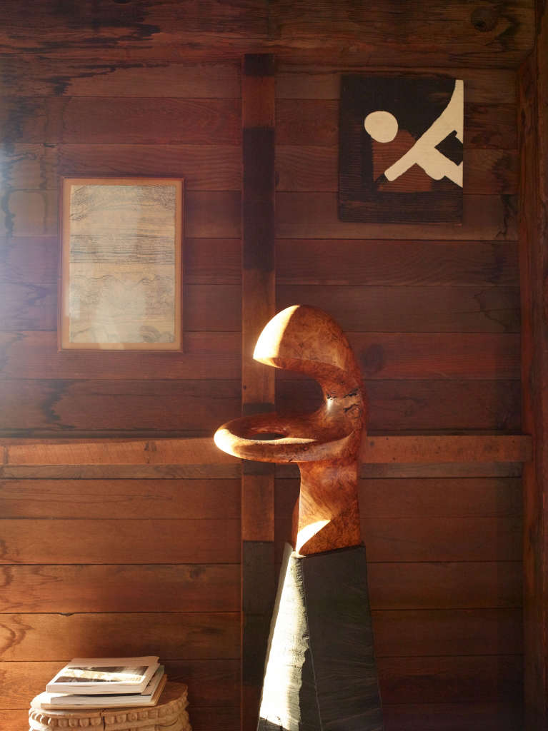Blunk House: Inside a Master's Sculptural Homestead, Hewn by Hand, in ...