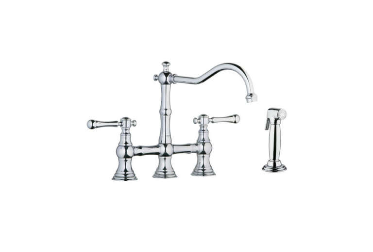 10 Easy Pieces: Deck-Mounted French-Style Country Kitchen Faucets ...