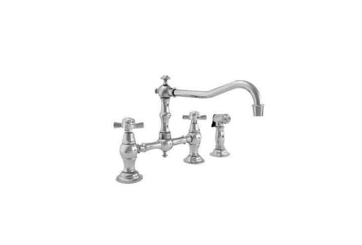 10 Easy Pieces: Deck-Mounted French-Style Country Kitchen Faucets ...