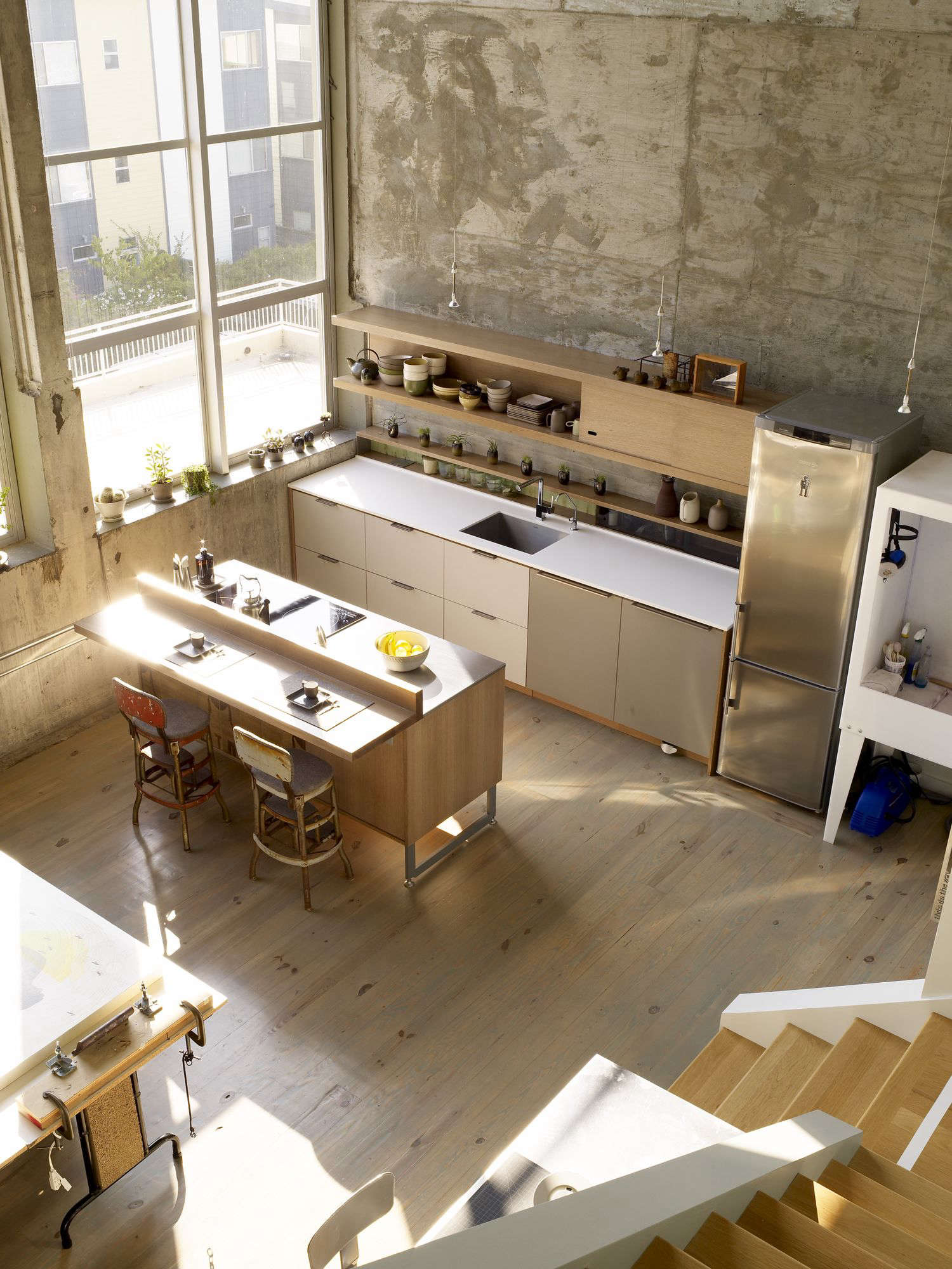 Kitchen of the Week: A Modern Live/Work Kitchen for an Oakland Creative ...
