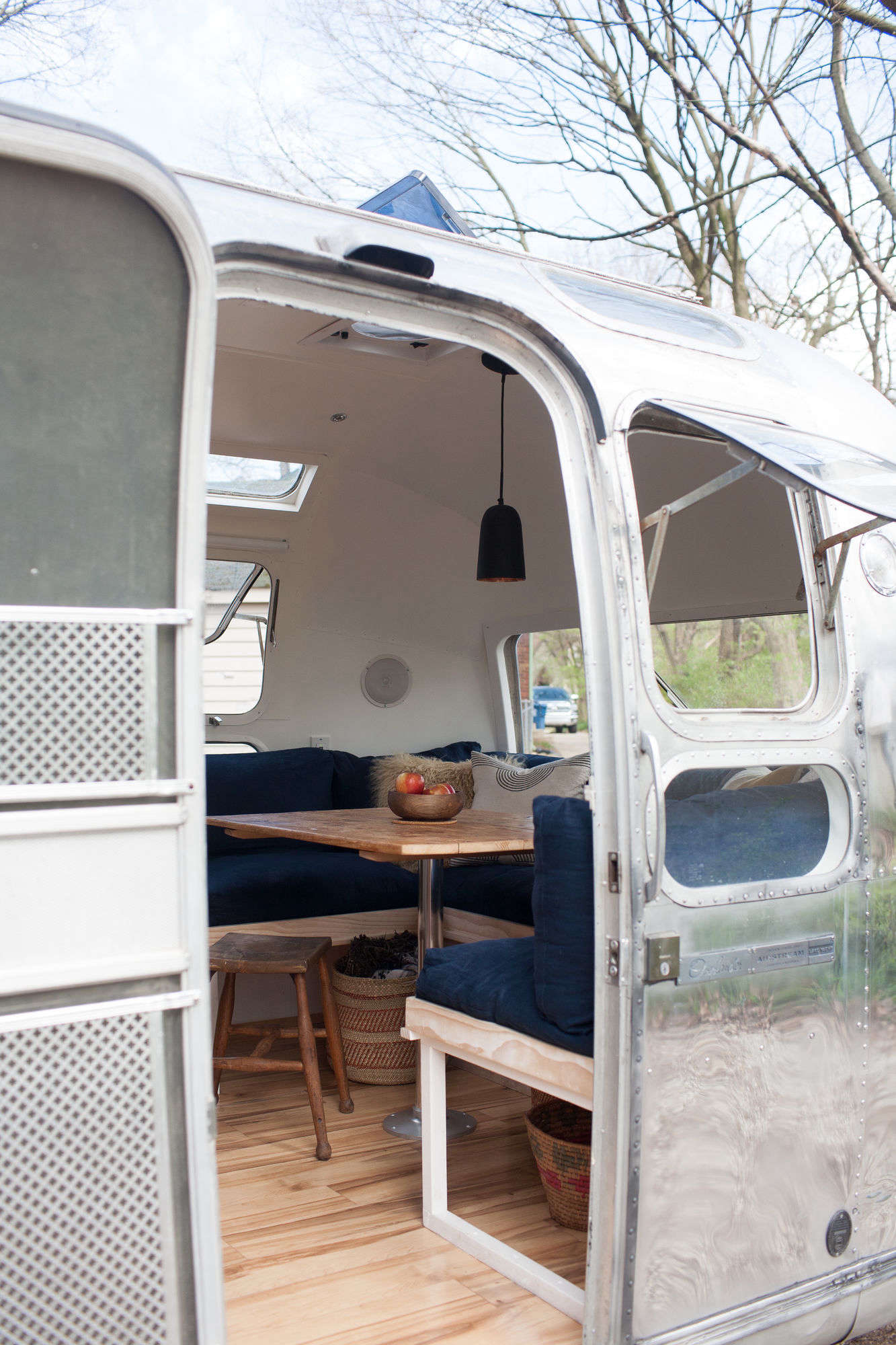 Vintage Airstream Custom-Built for Modern Living on the Go
