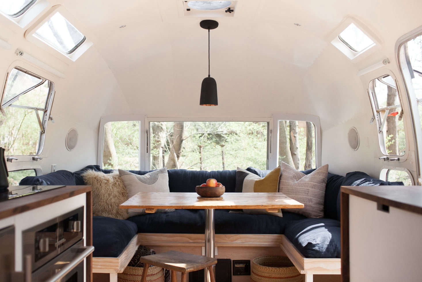 Vintage Airstream Custom-Built for Modern Living on the Go