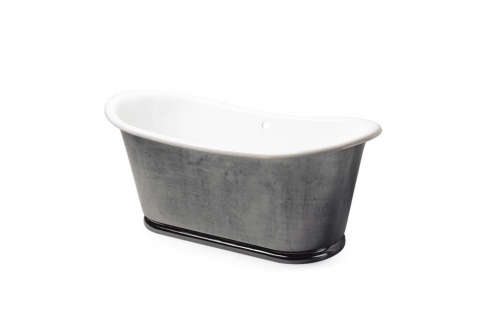 10 Easy Pieces: Silver Finish Freestanding Bathtubs - Remodelista