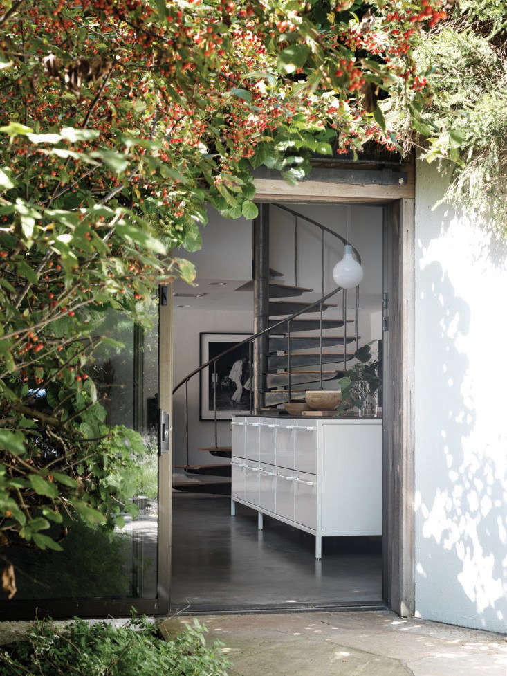 Vipp stainless steel modular home kitchen