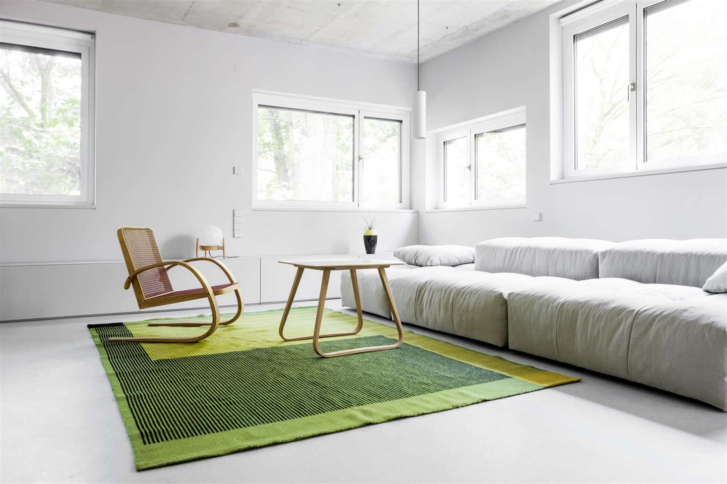 Minimalist new-build house in Berlin furnished with bespoke wood ...