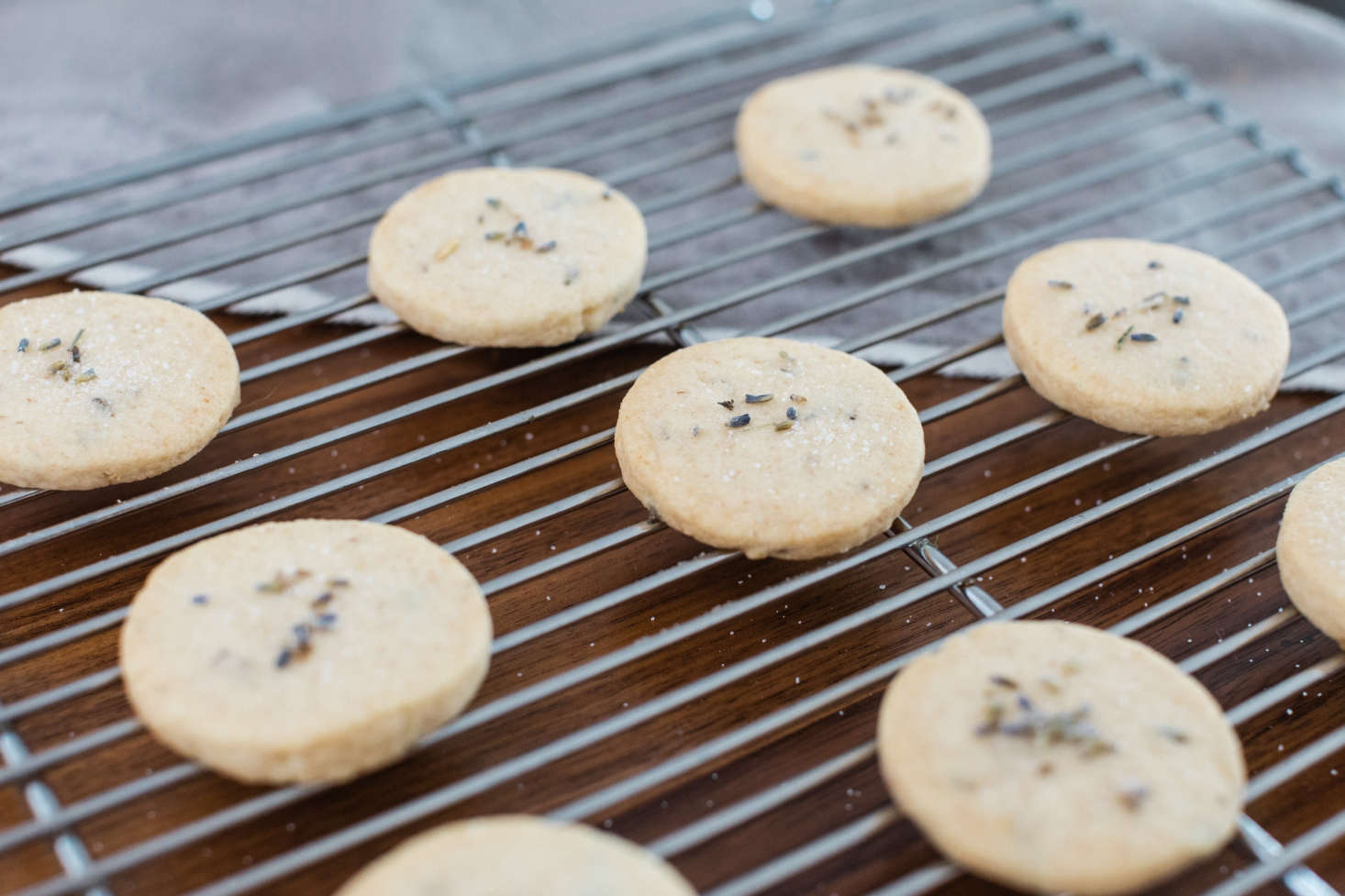 Baking with Bosch: Lemon Lavender Shortbread Cookies - Remodelista