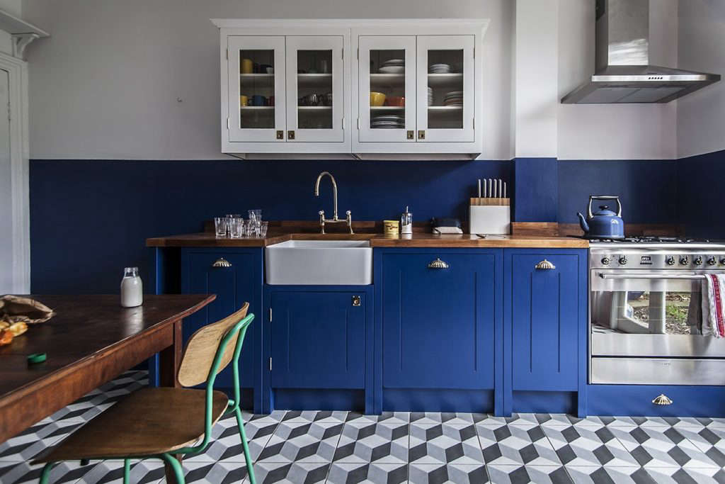 Trend Alert: The Cult of the Blue Kitchen, 10 Favorites - Remodelista