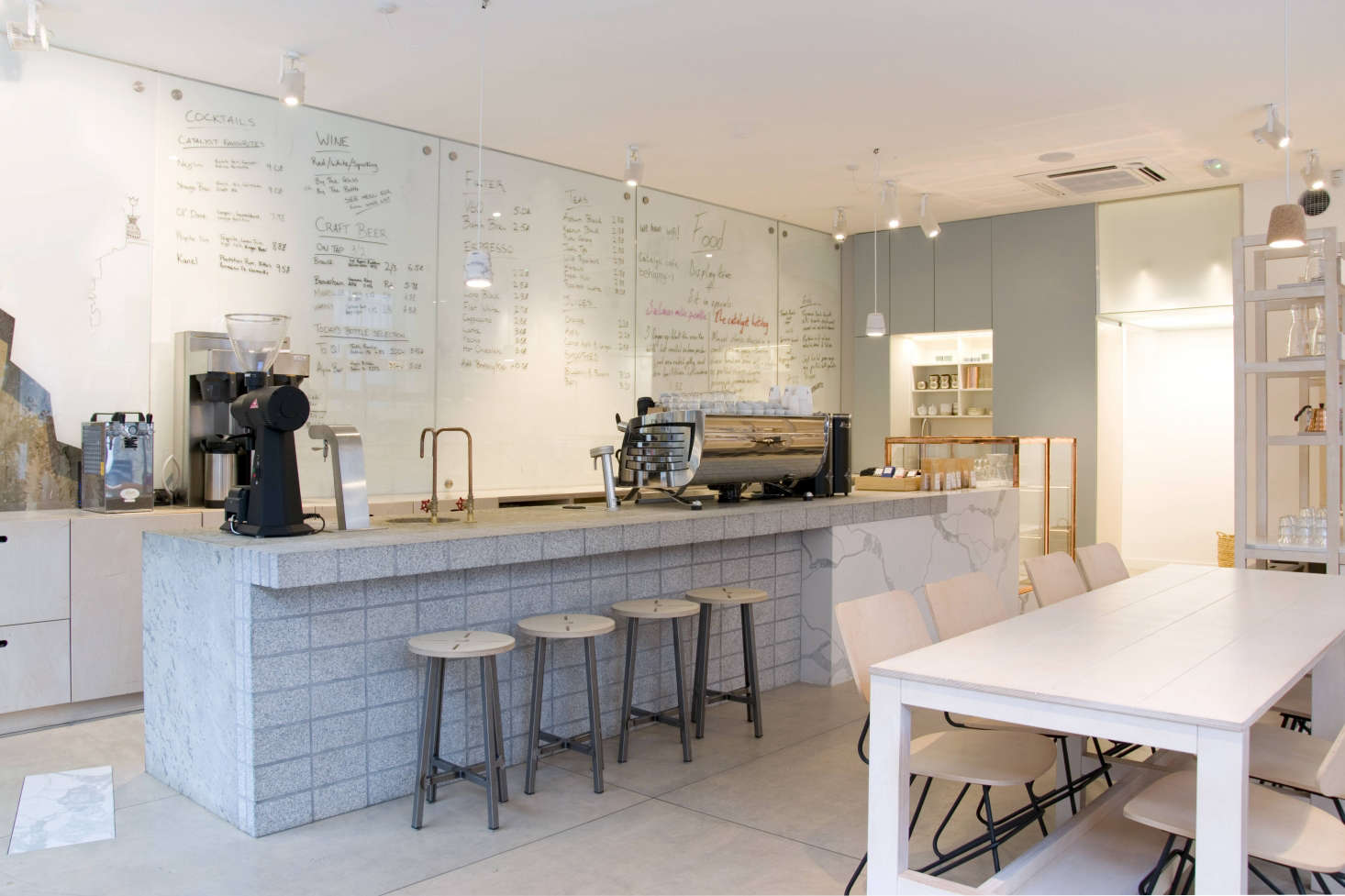 Texture and Gloss: 10 Ideas to Steal from a Hip London Cafe - Remodelista