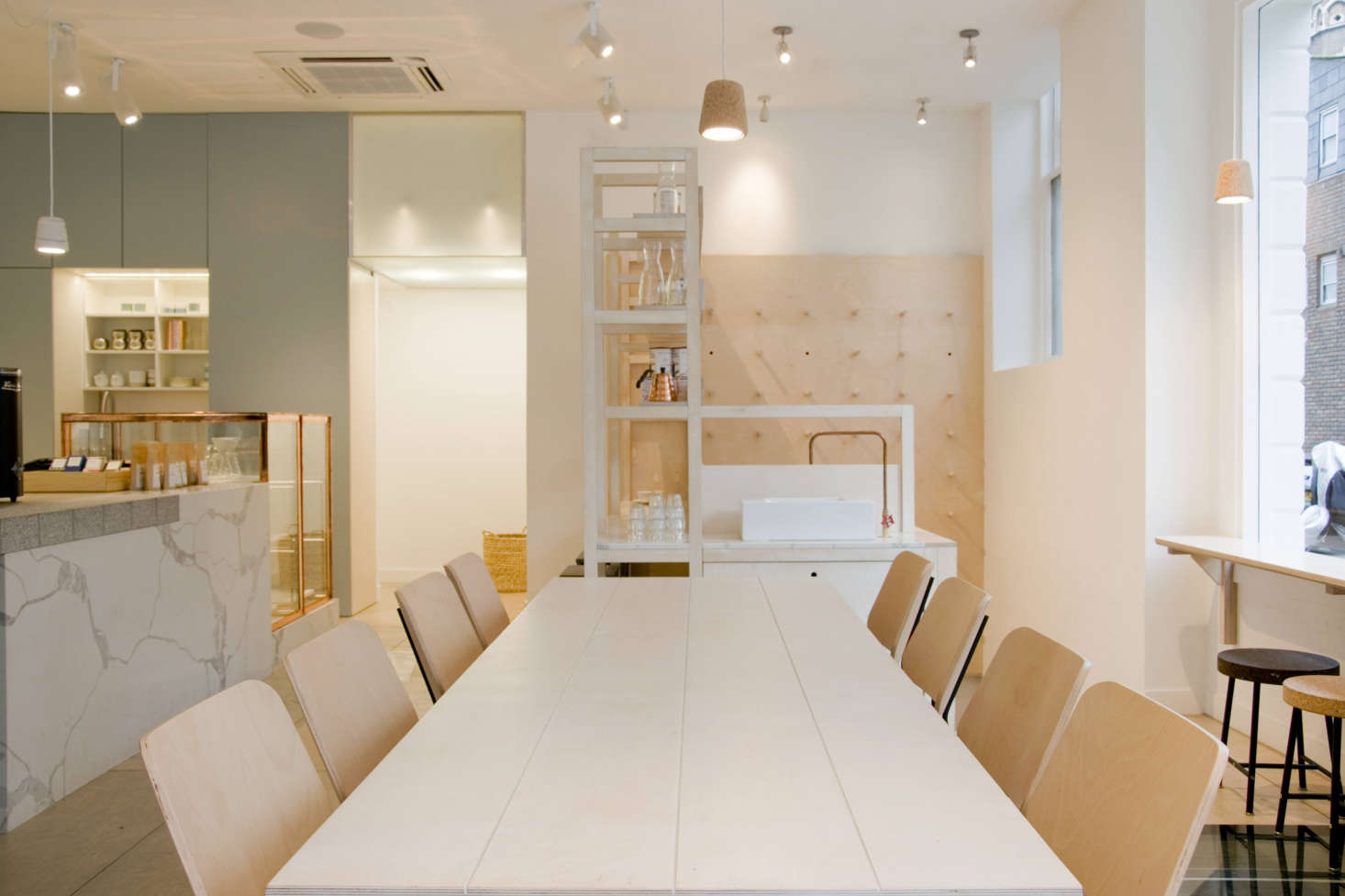 Texture and Gloss: 10 Ideas to Steal from a Hip London Cafe - Remodelista