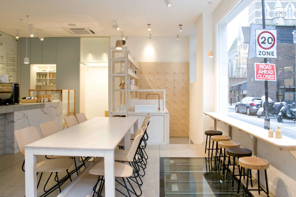 Texture and Gloss: 10 Ideas to Steal from a Hip London Cafe - Remodelista