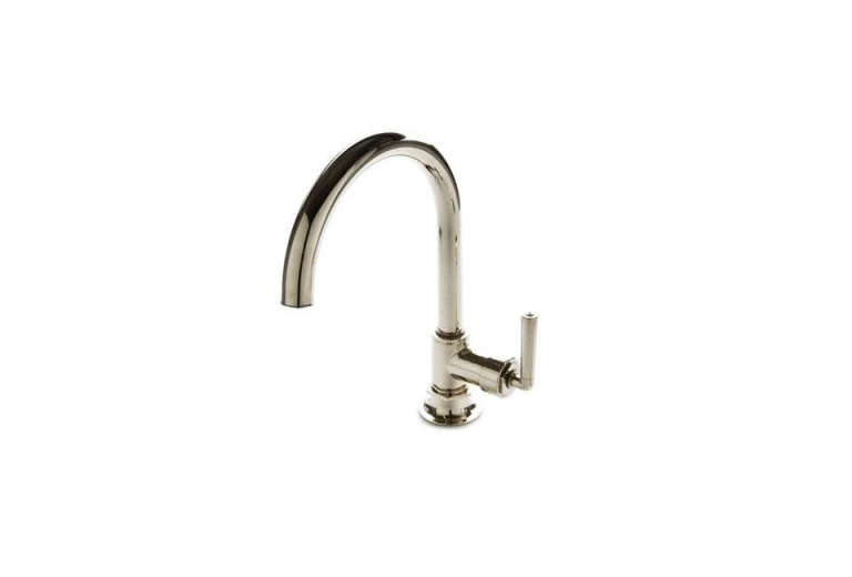10 Easy Pieces: Modern Single-Lever Gooseneck Kitchen Faucets - Remodelista