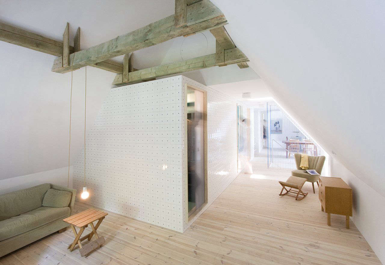 Frisian Style: An Otherworldly Former Hay Loft Transformed in the North ...