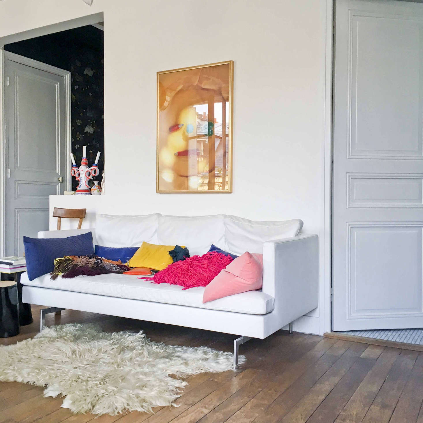 DIY studio apartment makeover in a Paris garret