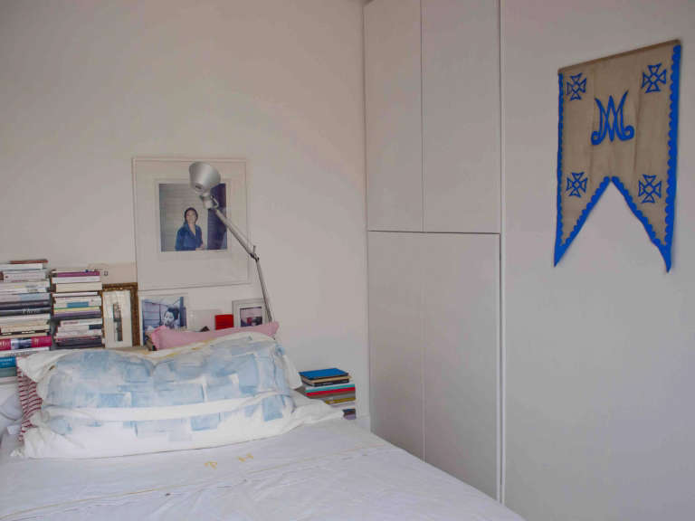 DIY studio apartment makeover in a Paris garret