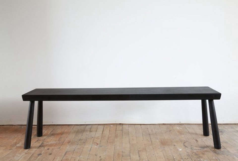 10 Easy Pieces: Modern Black Farmhouse Benches - Remodelista