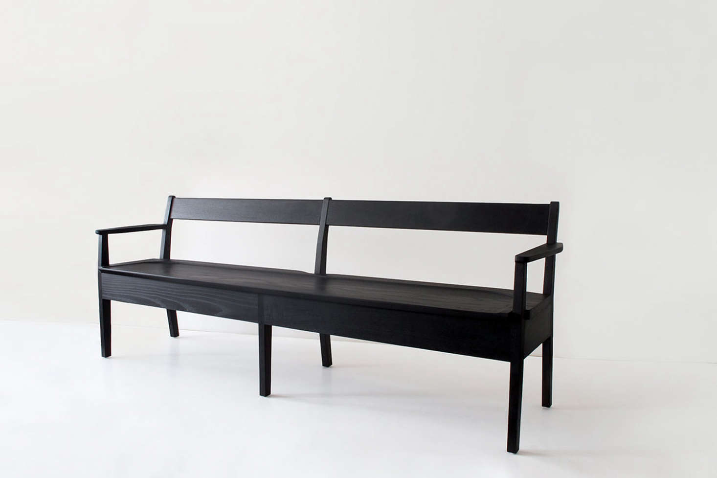 10 Easy Pieces: Modern Black Farmhouse Benches - Remodelista