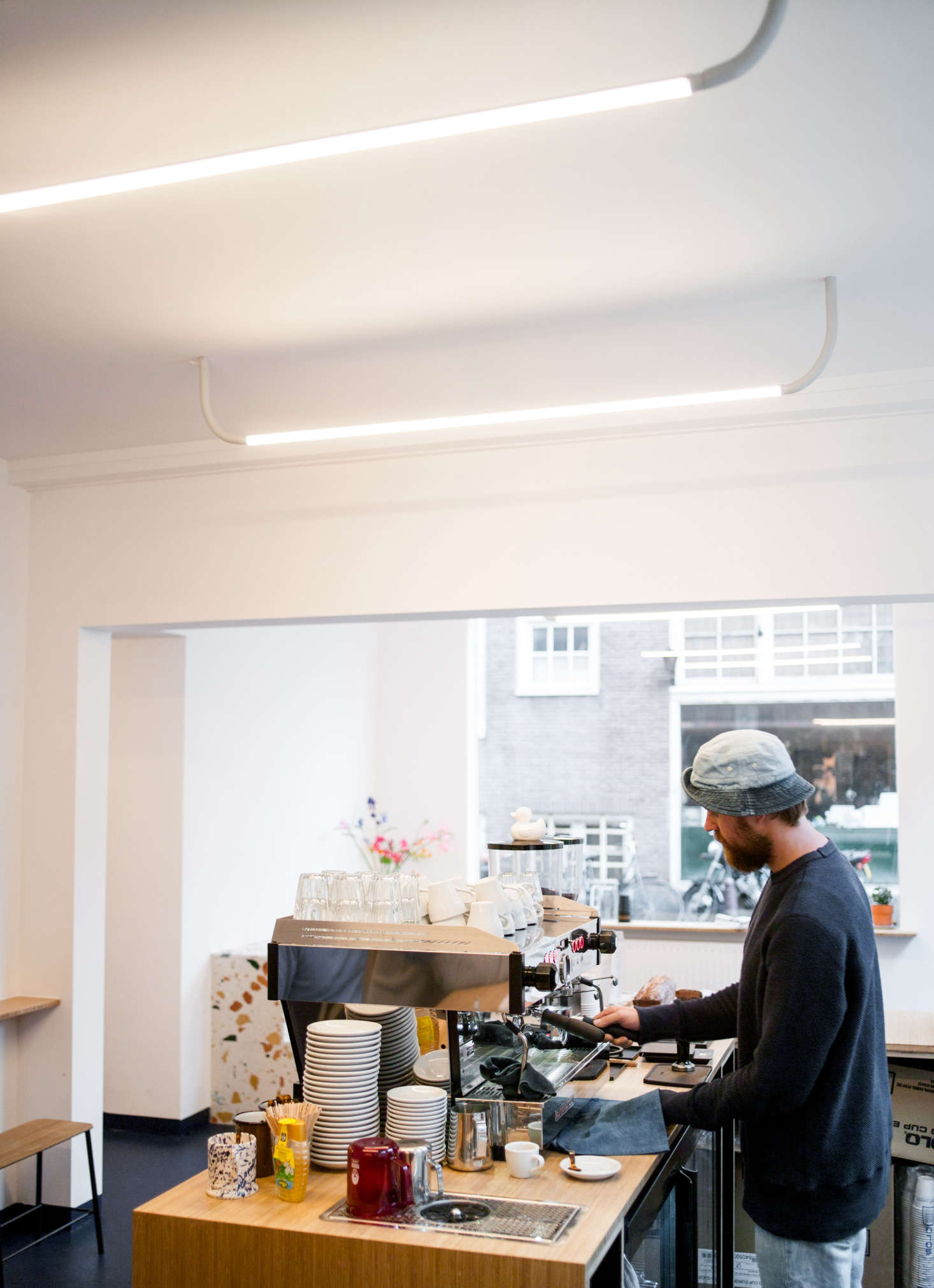 Toki: An Effortlessly Cool Cafe in Amsterdam, Terrazzo Included ...