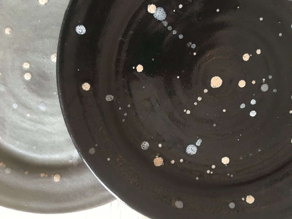 For the Harvest Table: Splatter-Painted Plates from a Pittsburgh ...
