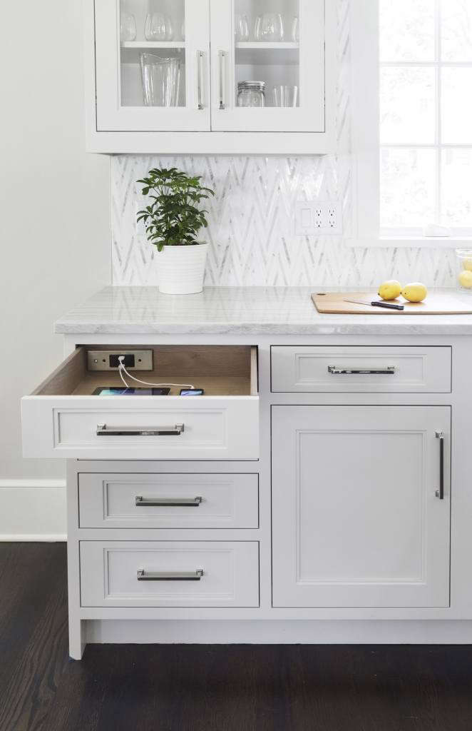 Clutter-Free, Organized Spaces with In-Drawer Electrical Outlets from ...