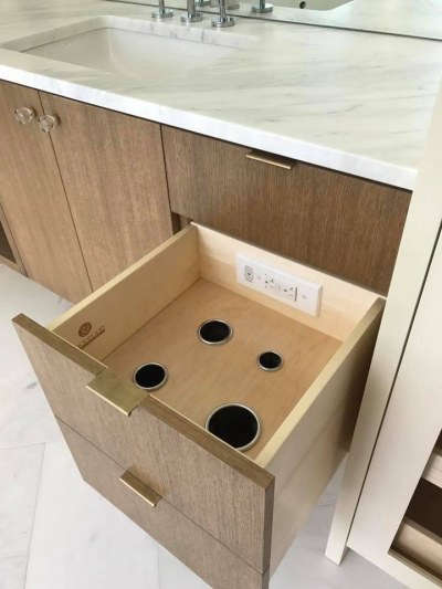 Clutter-Free, Organized Spaces with In-Drawer Electrical Outlets from ...